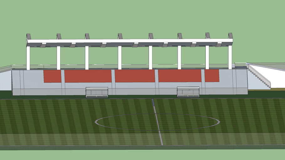 Machpherson Stadium, Greensboro NC | 3D Warehouse