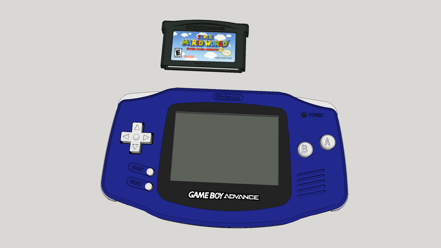 Nintendo Game Boy Advance | 3D Warehouse