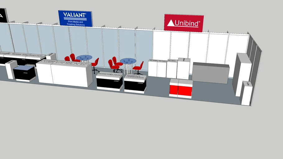 Exhibit booth | 3D Warehouse