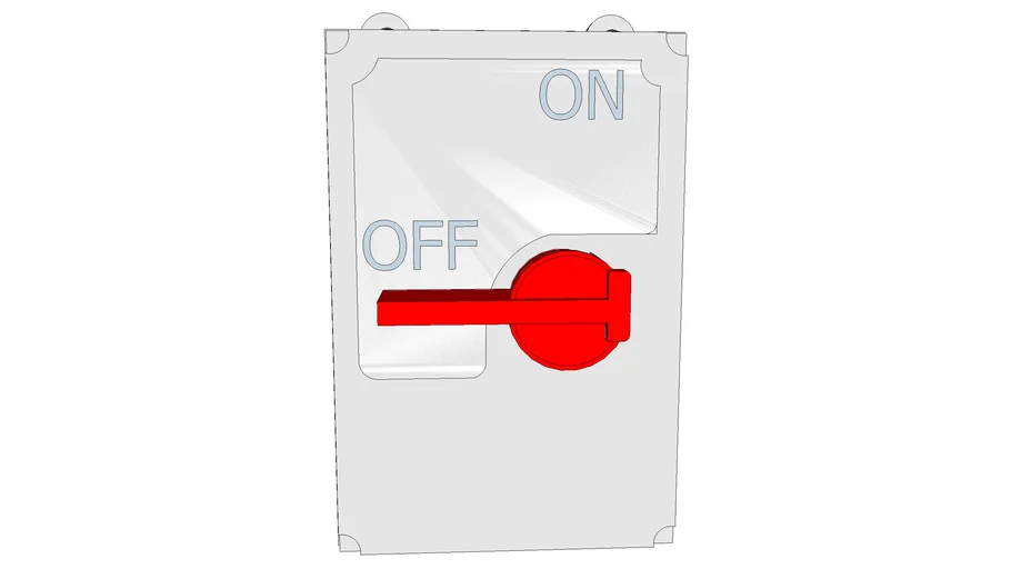 30 Amp Hubbell Disconnect | 3D Warehouse