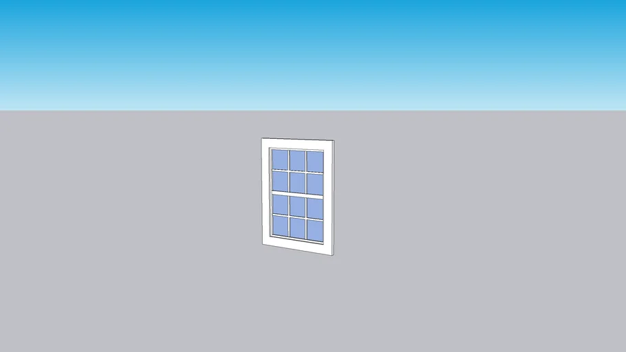33x47 ProVia Window with 5' Trim | 3D Warehouse