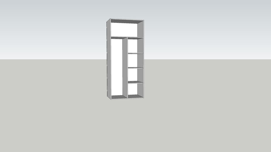 Broom Cabinet | 3D Warehouse