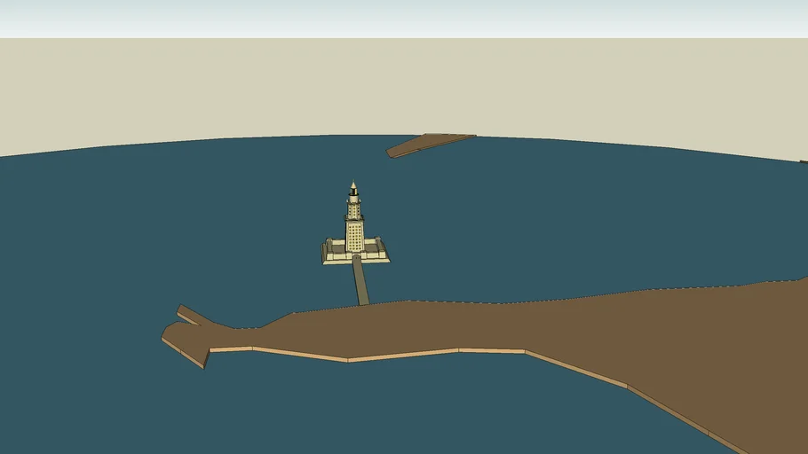 Pharos Lighthouse | 3D Warehouse