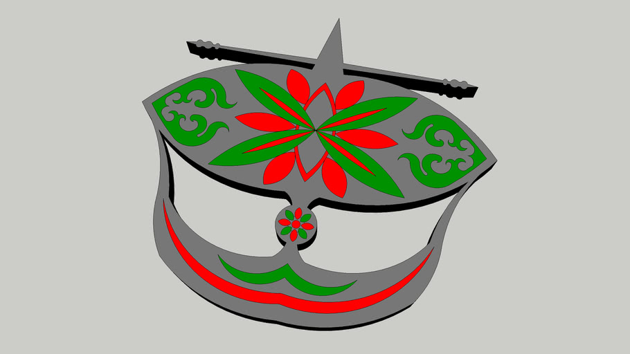 simple wau bulan | 3D Warehouse