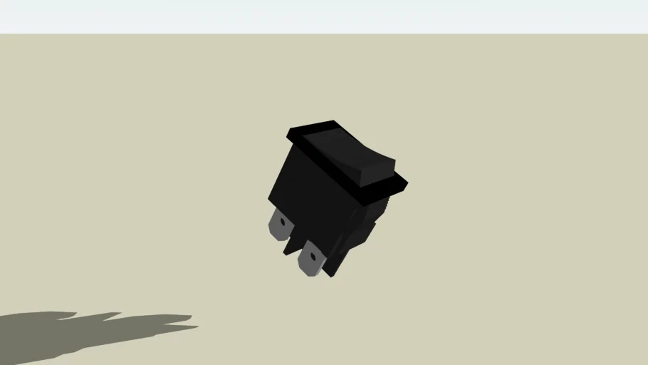 Rocker switch | 3D Warehouse