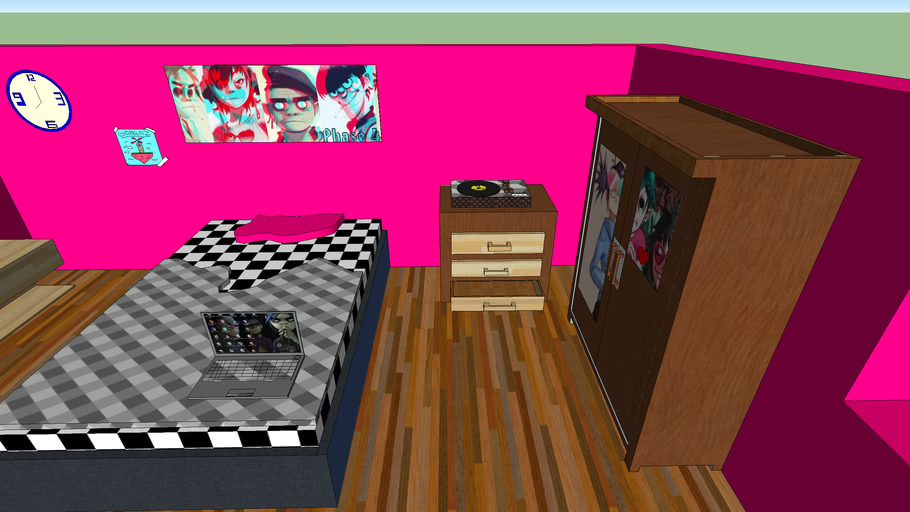 New Noodles room Gorillaz | 3D Warehouse