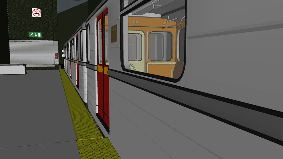 train sub re6 | 3D Warehouse
