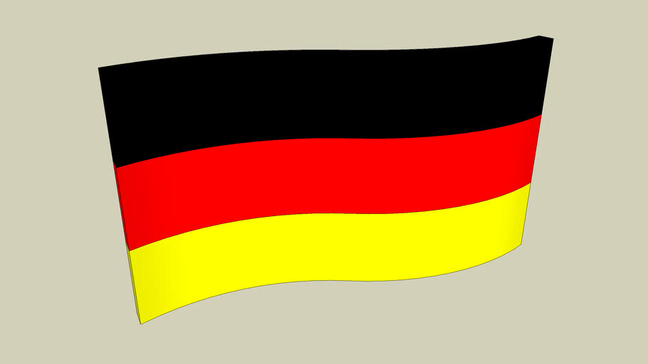 Germany Flag | 3D Warehouse