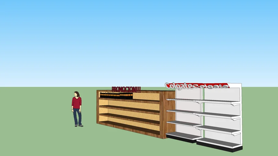 GONDOLAS EJEMPLO | 3D Warehouse