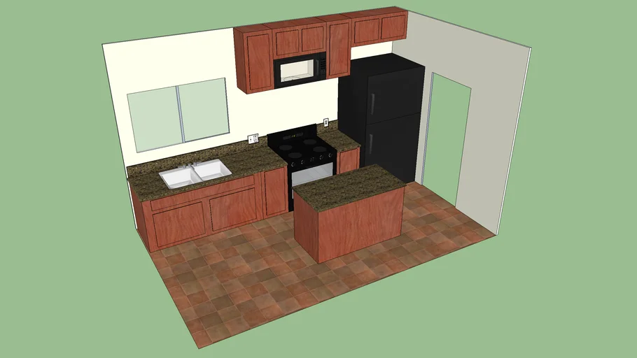 kitchen model blady work | 3D Warehouse