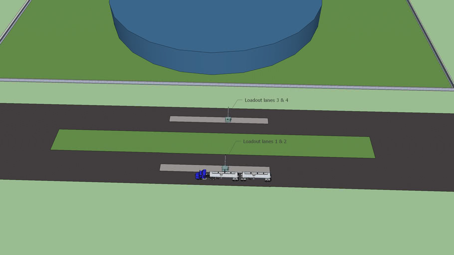 Water distribution facility | 3D Warehouse