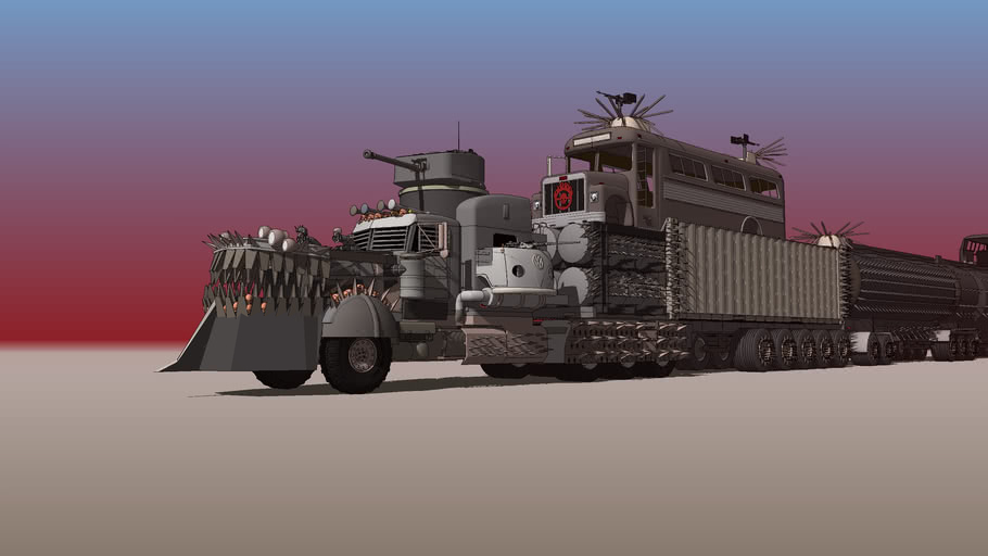 Mad Max Road Train | 3D Warehouse
