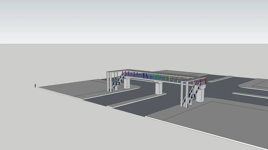 Crossing Bridge | 3D Warehouse