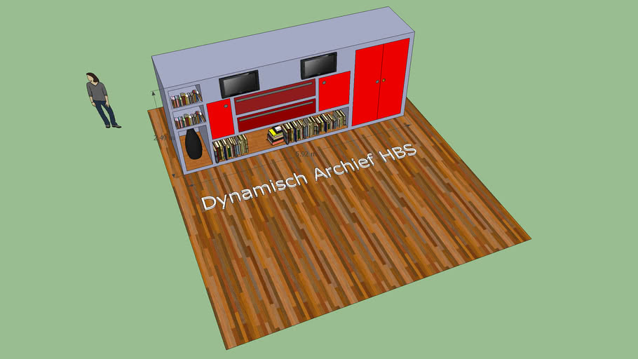 IFM HBS Dynamisch Archief | 3D Warehouse