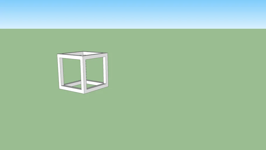 Cube Frame | 3D Warehouse