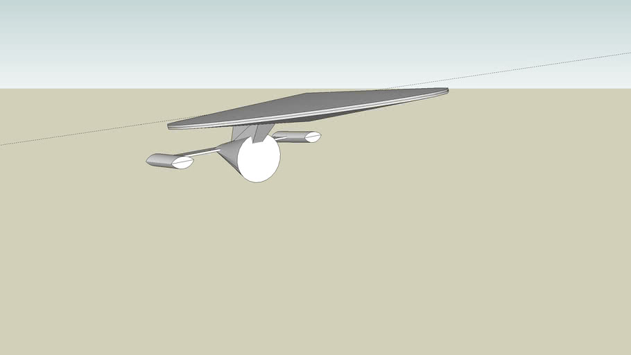 Simple starship design | 3D Warehouse