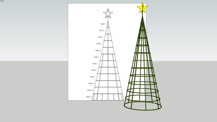 ARBOL NAVIDEÑO 10M_CHRISTMAS TREE 10METERS | 3D Warehouse