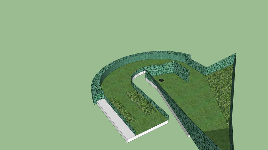MIni golf hole 3 | 3D Warehouse