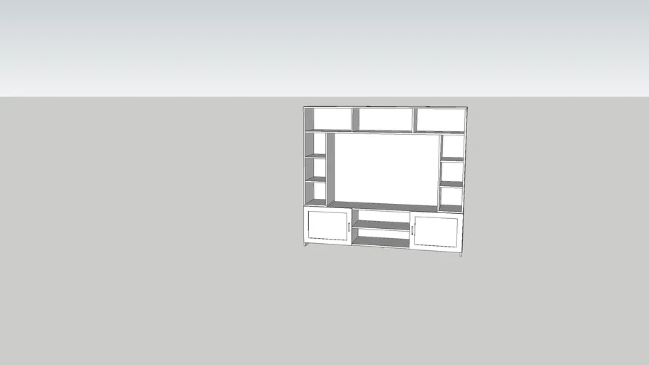 Entertainment Unit | 3D Warehouse