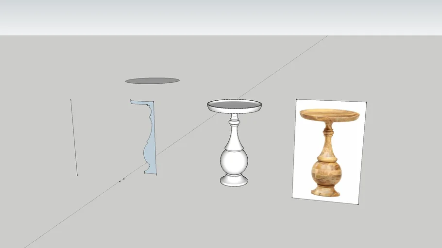 Table stand | 3D Warehouse
