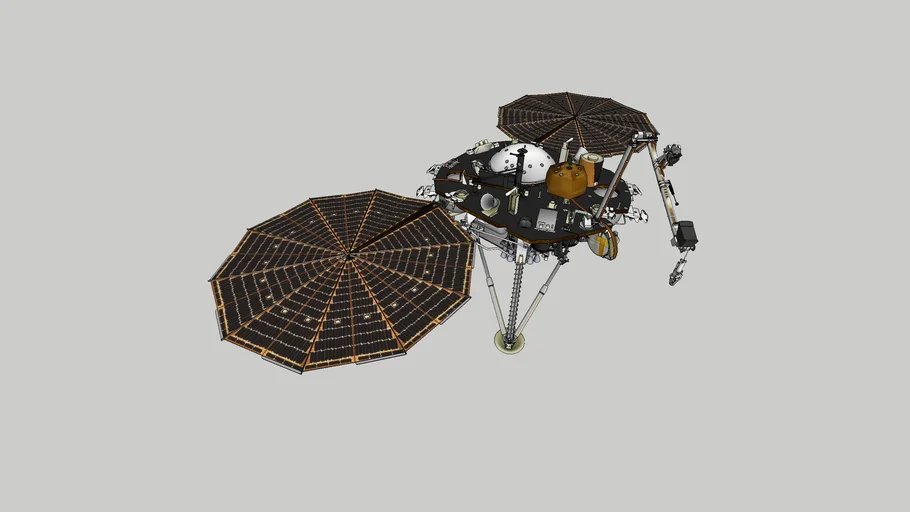 NASA Mars InSight Lander | 3D Warehouse