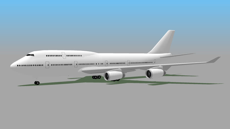 Template - Boeing 747-436 (Rolls Royce RB211) | 3D Warehouse