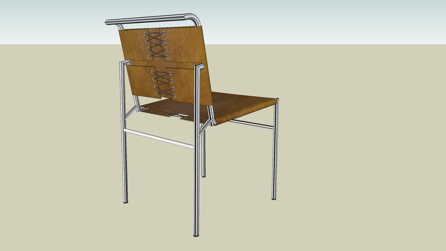Roquebrune chair. Eileen Gray | 3D Warehouse