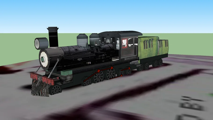 Old Train | 3D Warehouse