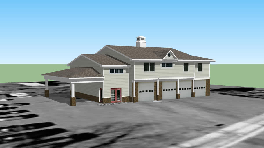 Former Rescue Squad Building | 3D Warehouse
