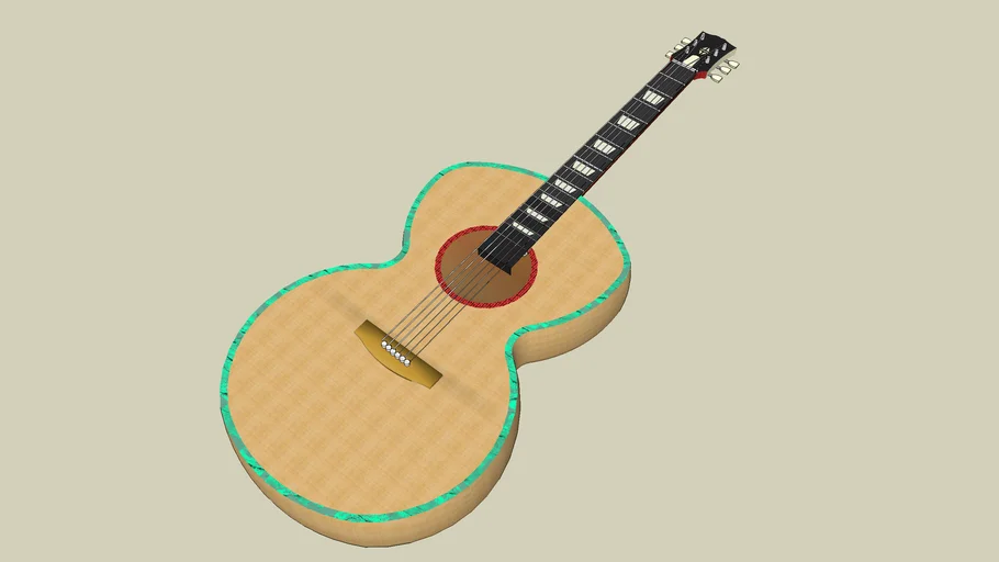Acoustic Guitar | 3D Warehouse