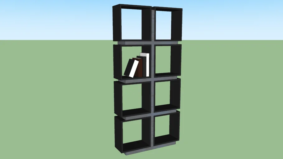 Modern BookCase | 3D Warehouse