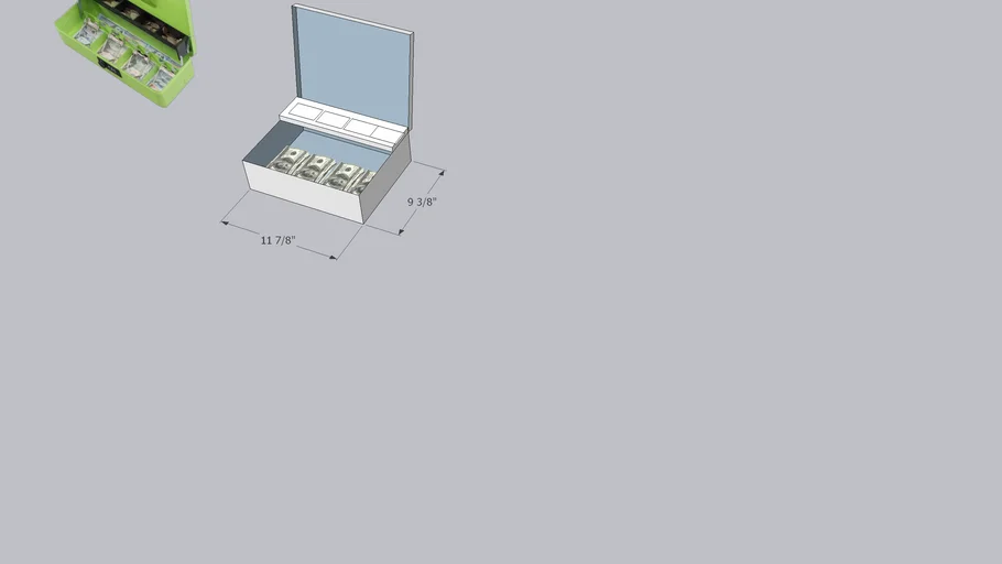 Cash Box | 3D Warehouse