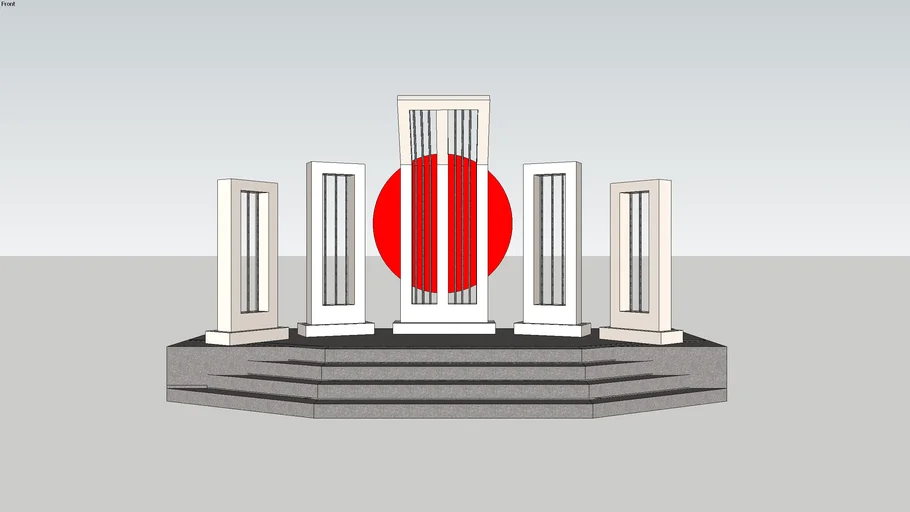 Shahid Minar Bangladesh | 3D Warehouse