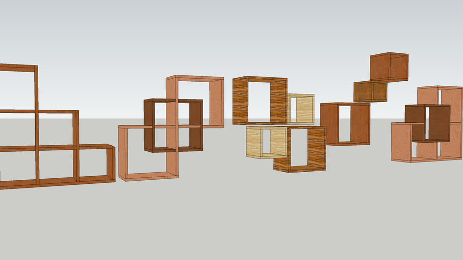wall mount shelves by Sudeesh Kailas | 3D Warehouse