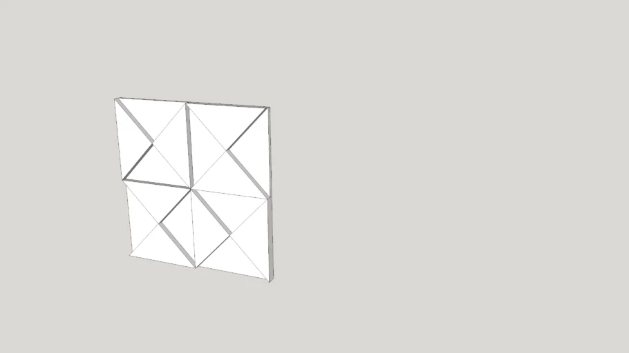 Gesso 3d triângulos | 3D Warehouse