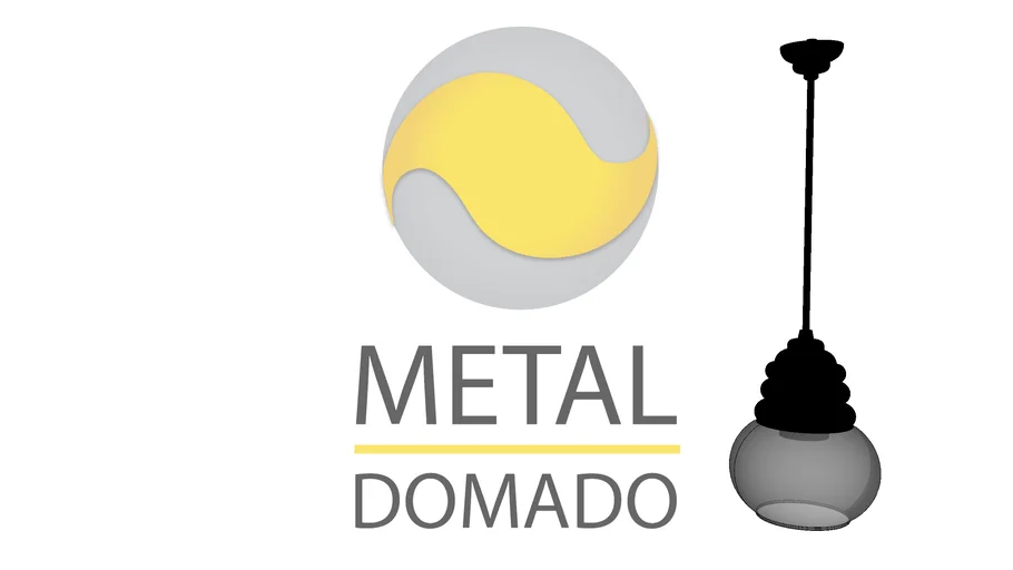 Metal Domado - Pendente Orvieto P | 3D Warehouse
