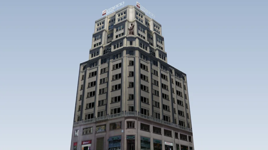 Edificio Vitalicio, Madrid | 3D Warehouse