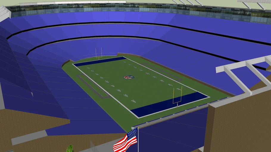 Football Stadium (NFL) | 3D Warehouse
