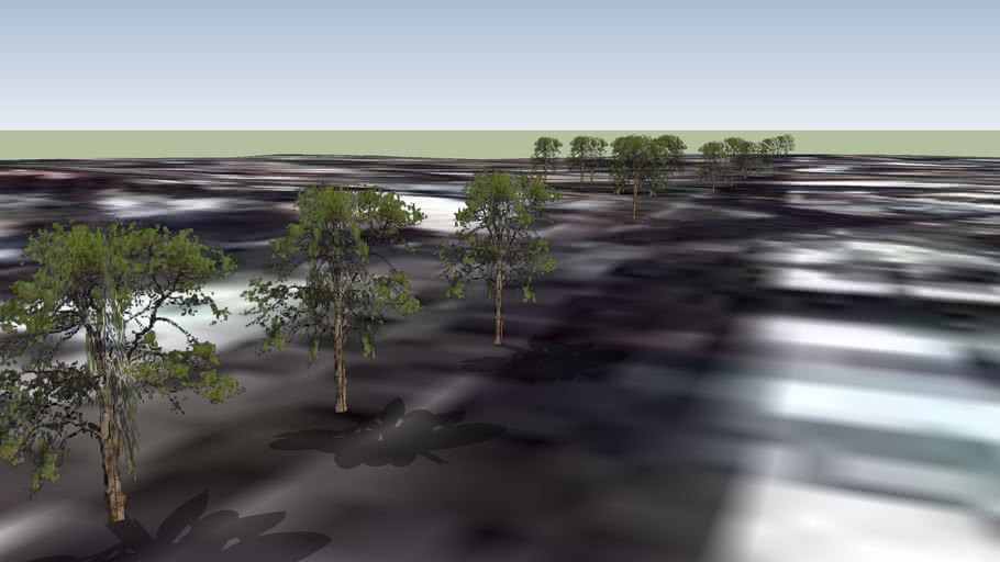 Plazoleta & Arboleda de Diagonal 80 | 3D Warehouse