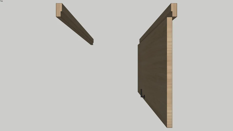 blokkader deur_kamerhoog | 3D Warehouse