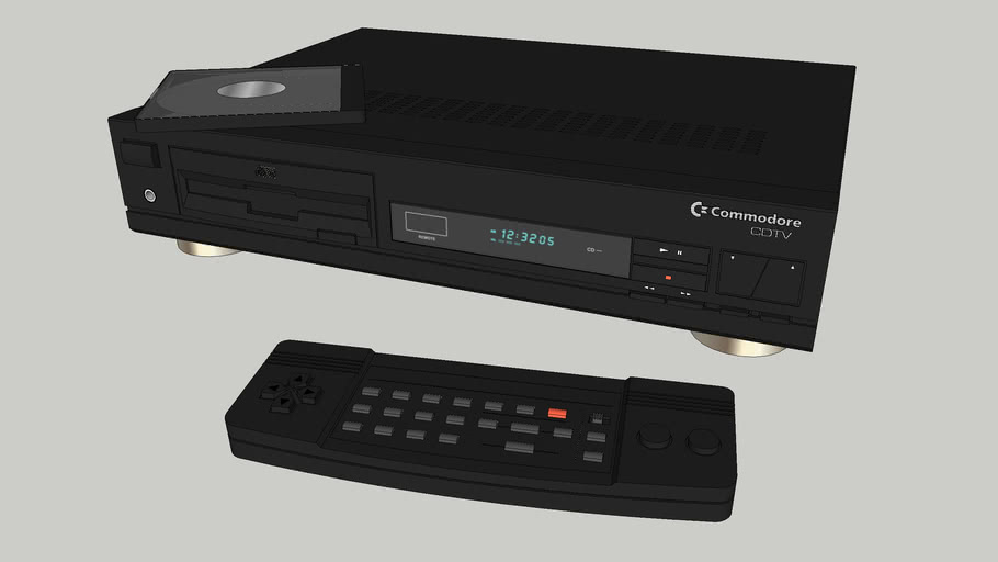 Commodore Amiga CDTV | 3D Warehouse