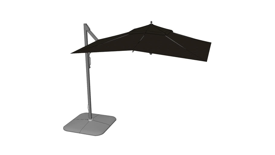 DEDON _ THE PARASOL COLLECTION SQUARE CANTILEVER | 3D Warehouse
