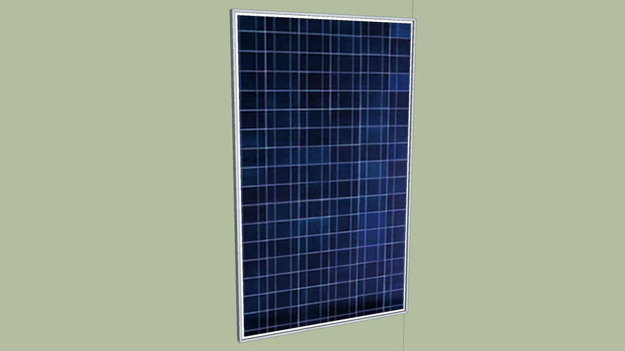 Solar Photovoltaic Panel | 3D Warehouse