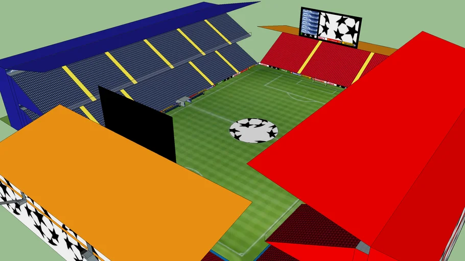Uefa Medium Stadium | 3D Warehouse
