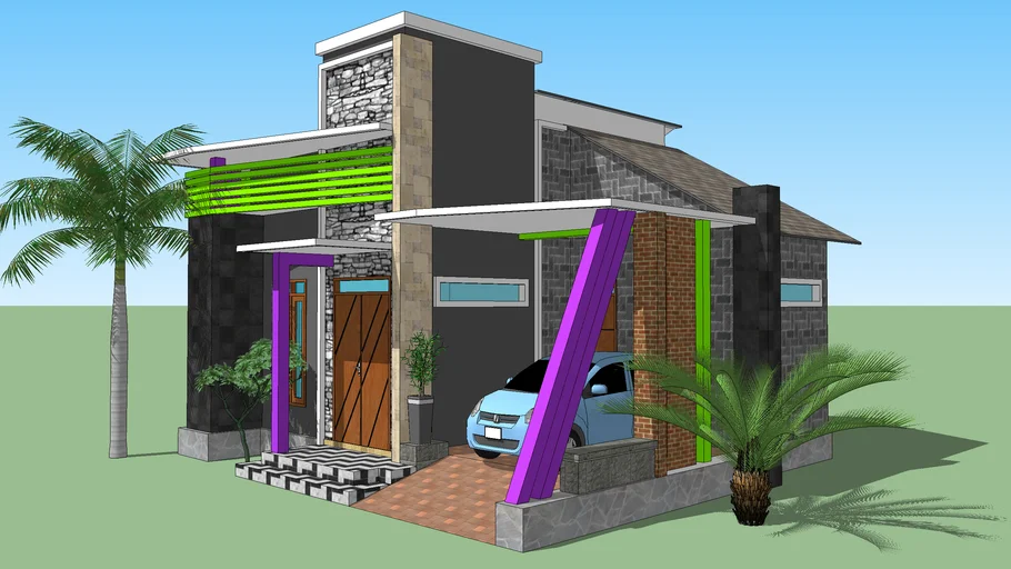 RUMAH MINIMALIS | 3D Warehouse