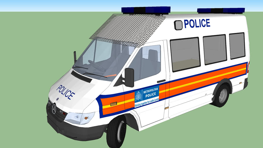 Metropolitan Police Mercedes sprinter | 3D Warehouse