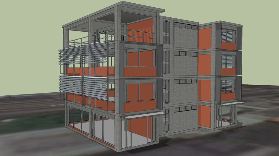 Edificio de Oficinas | 3D Warehouse