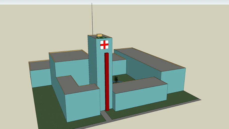 Ziekenhuis/ Hospital | 3D Warehouse