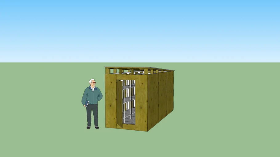 Small Shed | 3D Warehouse