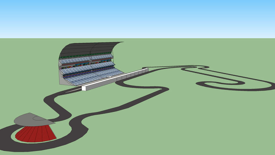 Race Track | 3D Warehouse